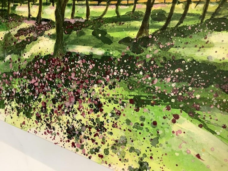 Adele Riley - Adele Riley, Orchard Blossom, Contemporary Landscape ...