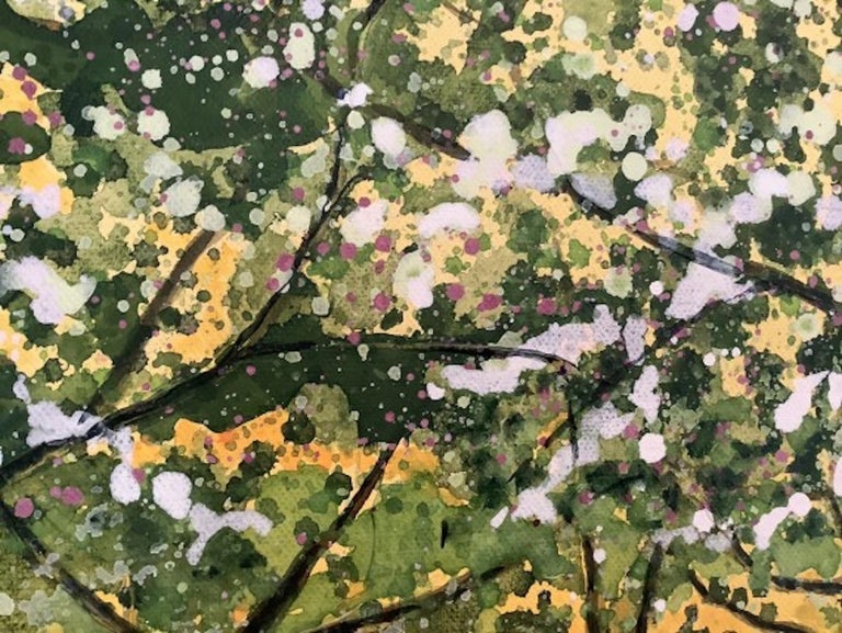 Adele Riley - Adele Riley, Orchard Blossom, Contemporary Landscape ...