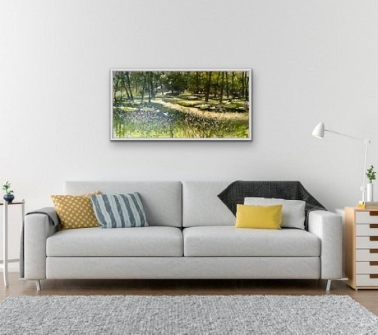 Adele Riley - Adele Riley, Wildflower Path, Original landscape painting ...