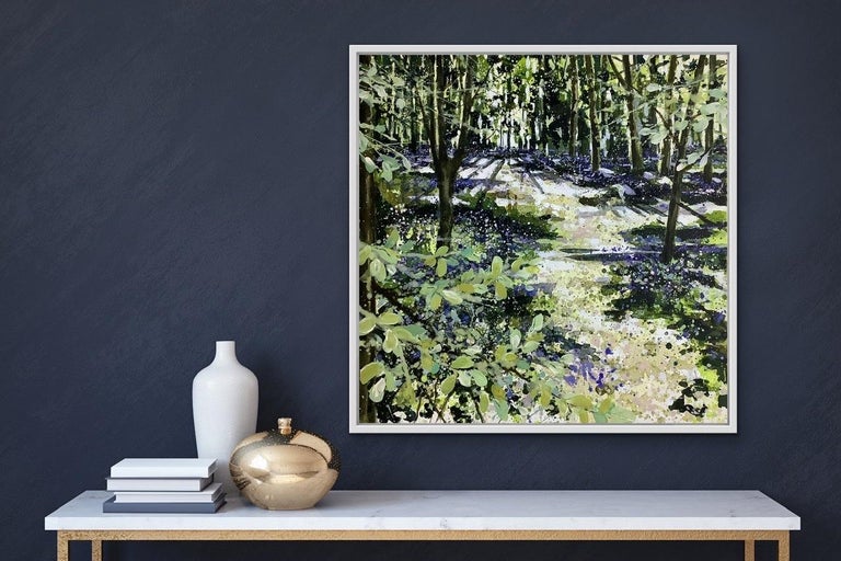 Adele Riley - The Shadows Draw Longer, Expressionist Style Landscape ...