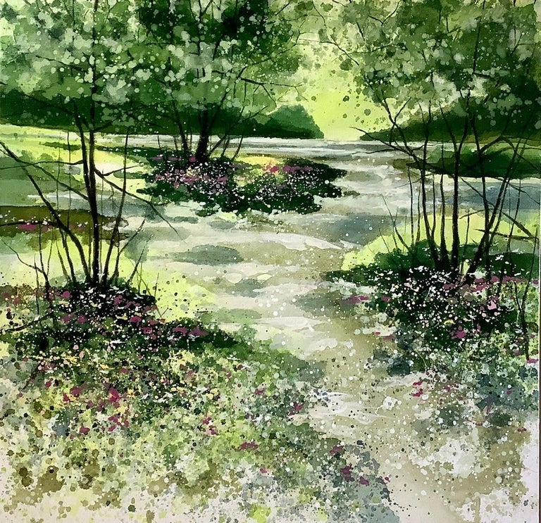 Adele Riley - The Way Home To You, Forest Artworks, Green Contemporary ...