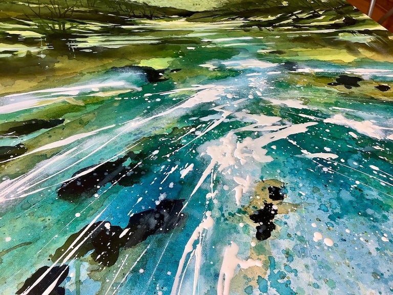 Adele Riley - This Is Why We Came, Adel Riley, Original art, Landscape ...