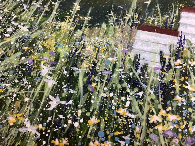 Adele Riley - Was that Thunder I Heard?, Original Impressionist Style ...