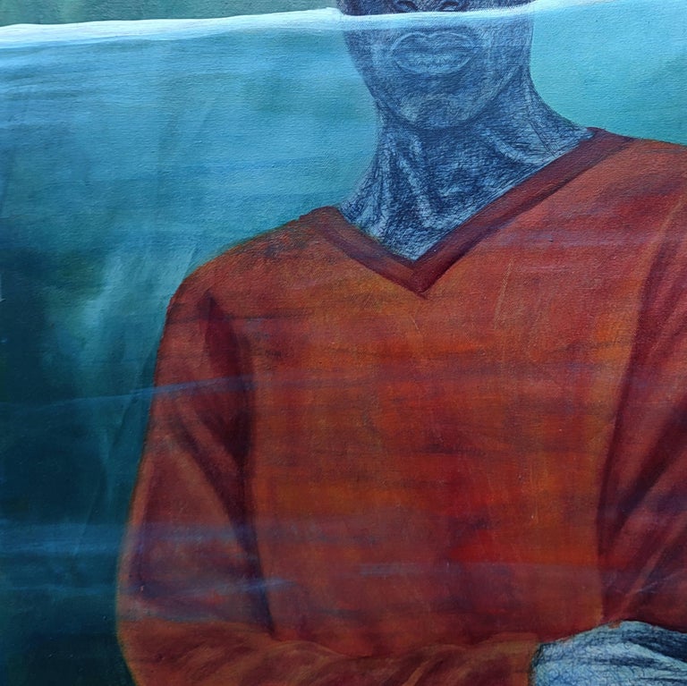 Adeniyi Joshua Adetayo - It Comes and Goes in Waves For Sale at 1stDibs