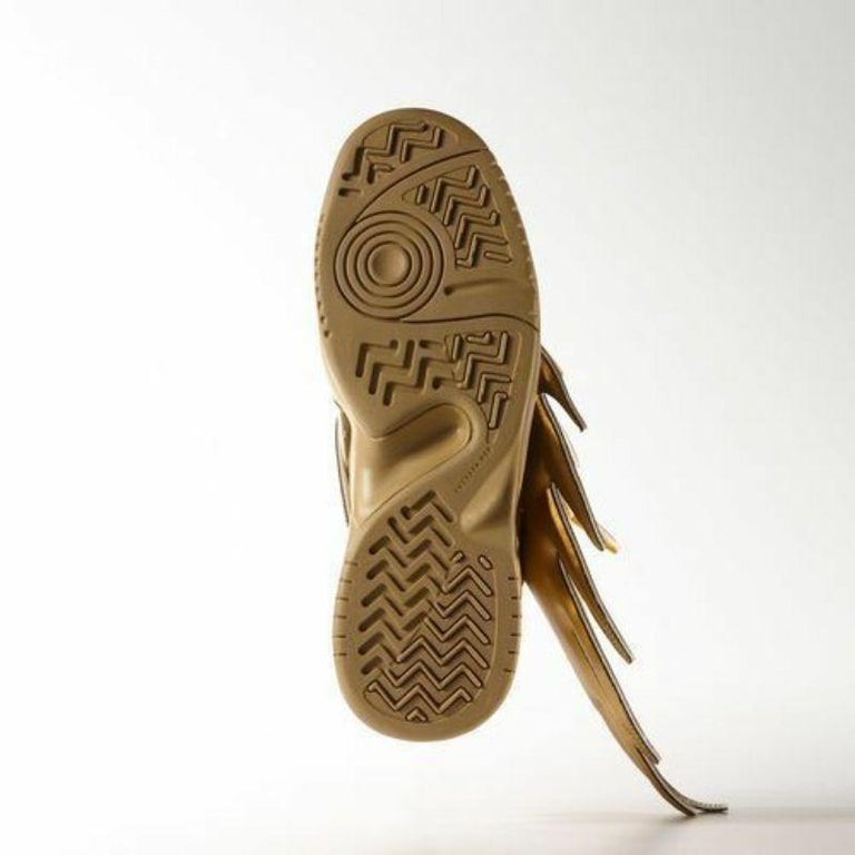 Adidas Jeremy Scott Wings 3.0 Metallic Gold Batman Shoes SZ 5 100% ...