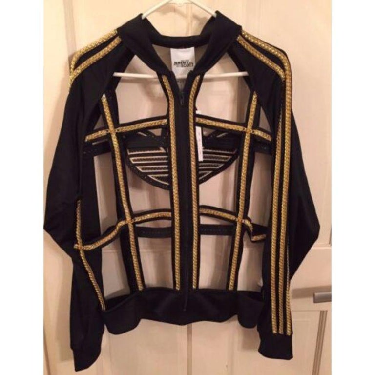 Adidas Originals Jeremy Scott JS Chain Cage Jacket Rare Unisex Britney ...