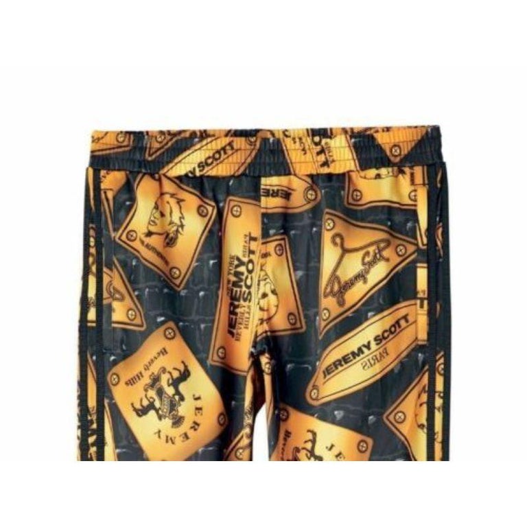 Adidas Originals Obyo Jeremy Scott Gold Plaque Tracksuit Pants Kingsman ...