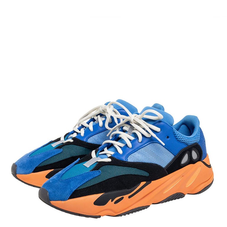 Adidas Yeezy Multicolor Suede And Fabric 700 Bright Sneakers Size 47 1/ ...