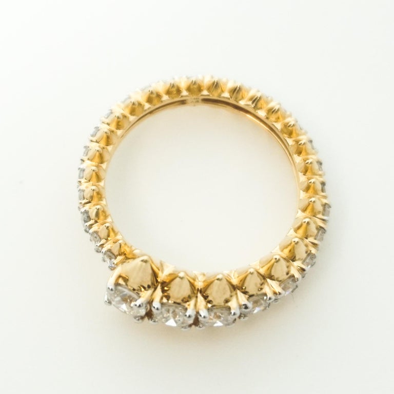 Adina Reyter One of a Kind Large Diamond Spike Graduated Dragon ...