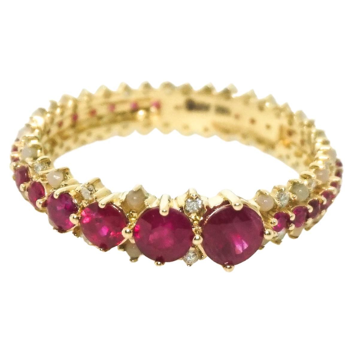 Adina Reyter One of a Kind Large Diamond Spike Graduated Dragon ...