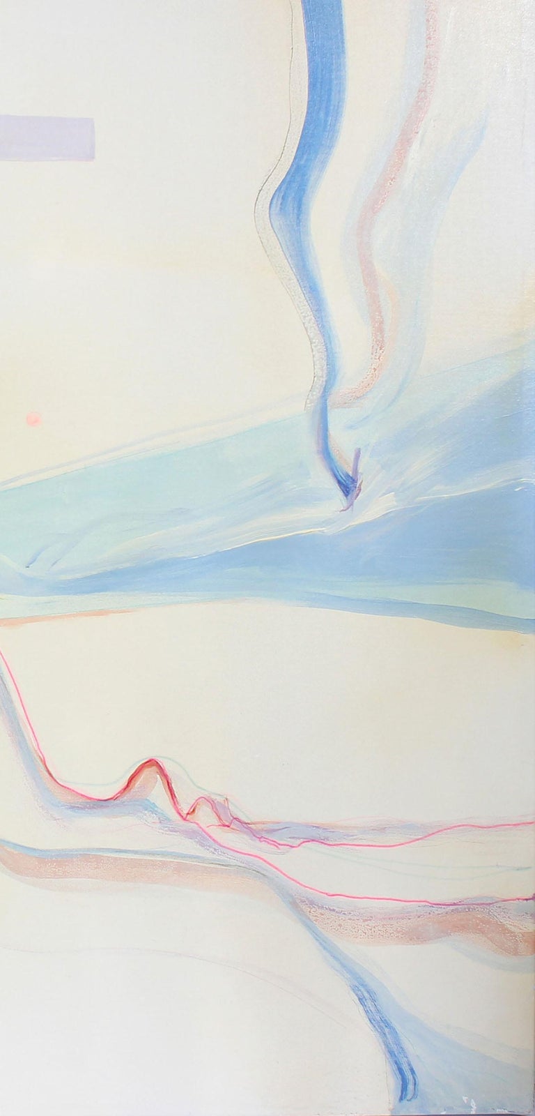Adine Stix - Minimalist Abstract Expressionist Oil Painting, 1975 For ...