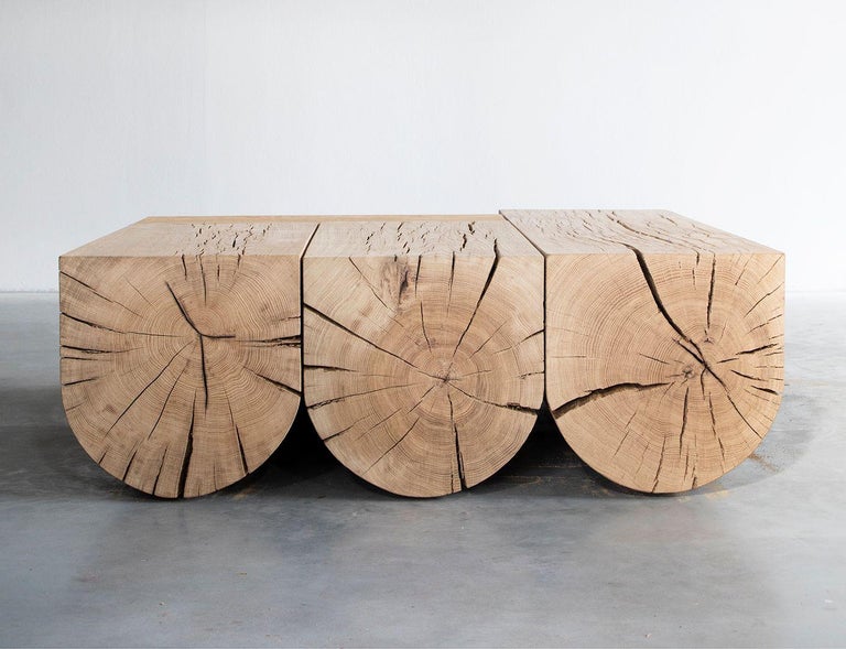 Adjacencies Square Coffee Table by Van Rossum For Sale at 1stDibs