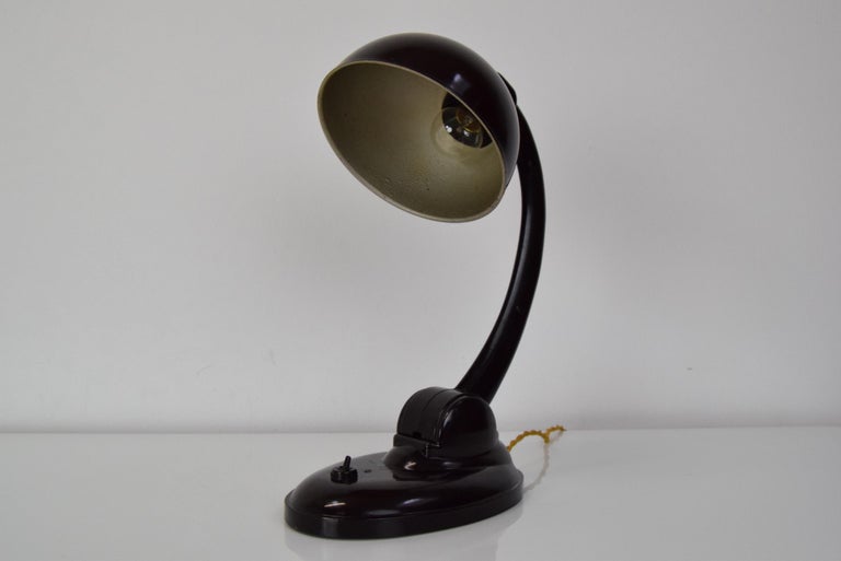 Adjustable Bakelite Table Lamp, by Eric Kirkman Cole, 1940's For Sale ...