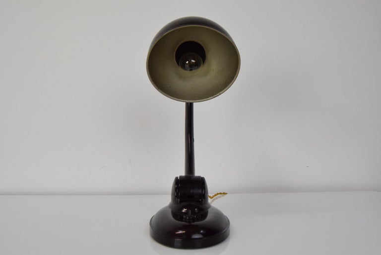 Adjustable Bakelite Table Lamp, by Eric Kirkman Cole, 1940's For Sale ...