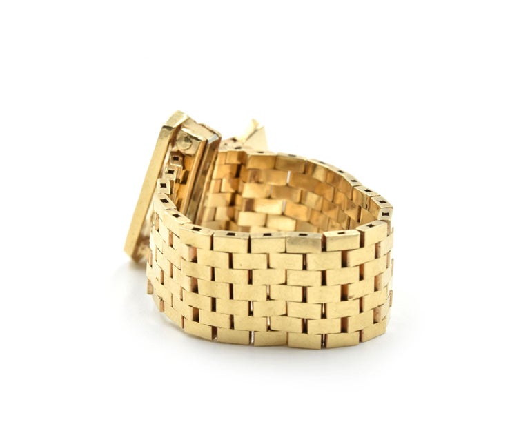 Adjustable Belt Ring 14 Karat Yellow Gold at 1stDibs