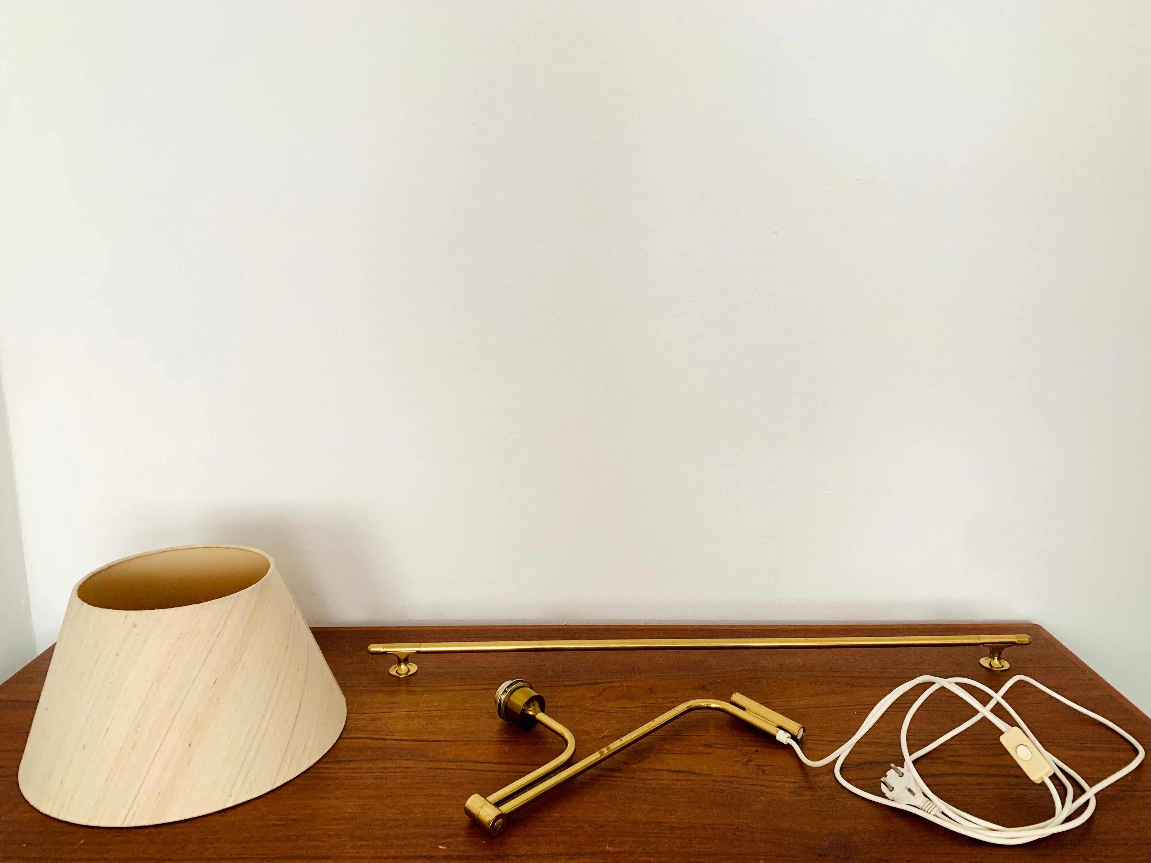 Adjustable Brass Wall Lamp by Florian Schulz For Sale at 1stDibs