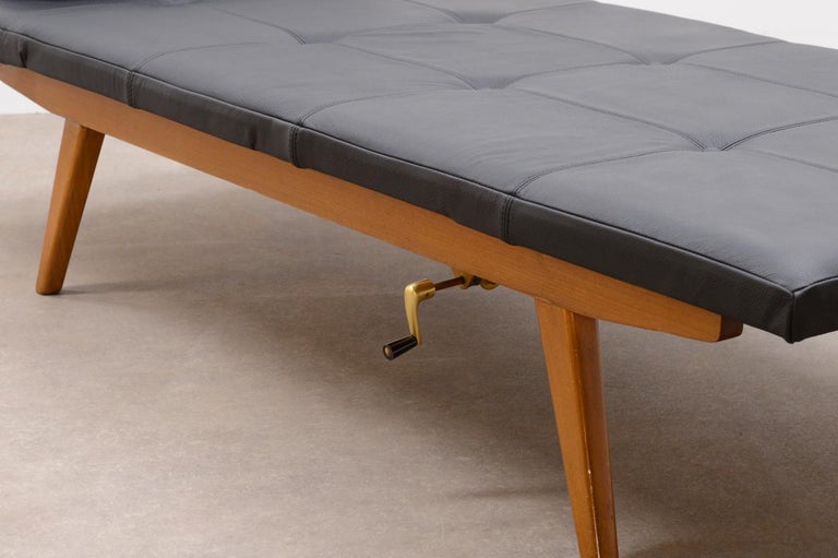 Adjustable Daybed by Adolf Wrenger for Lemgo, Germany 50s For Sale at ...