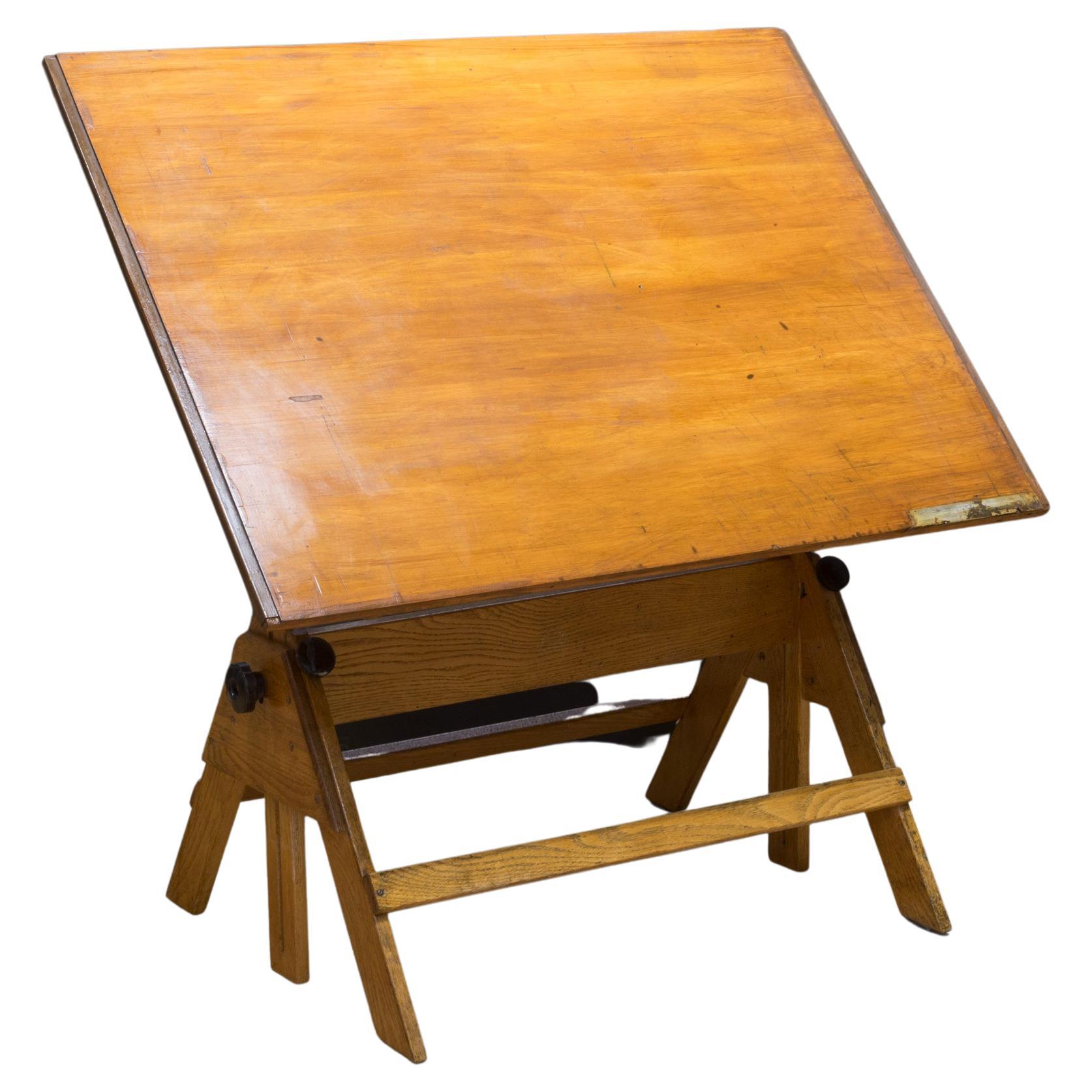 Small Turn of the Century Drafting Table at 1stDibs