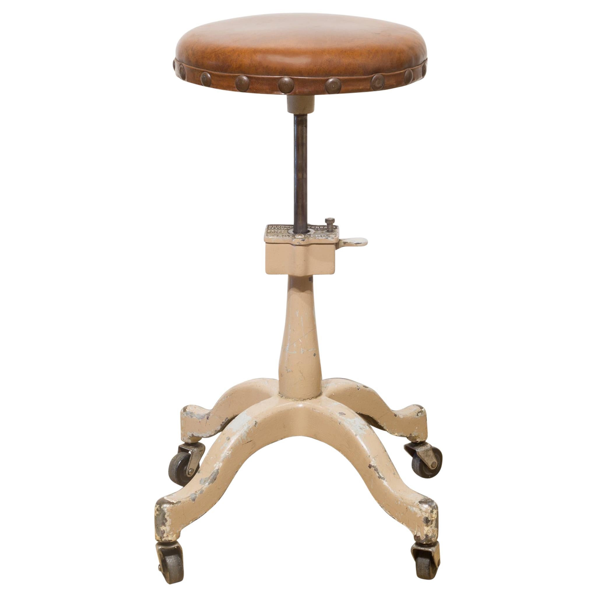 Adjustable Hydraulic Optometrist Stool, circa 1930-1950 For Sale at ...