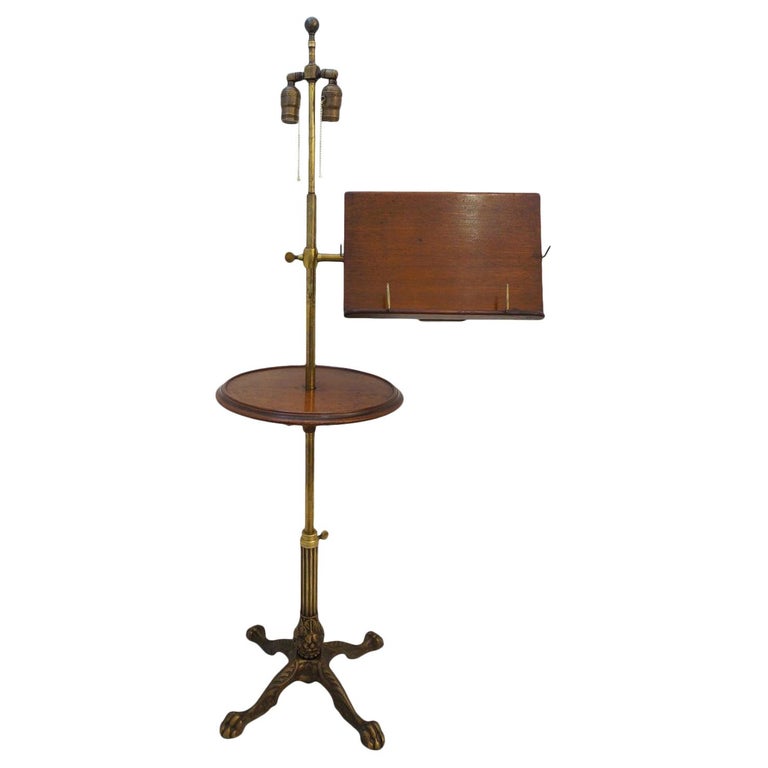Adjustable Lectern Floor Lamp by John Carter at 1stDibs