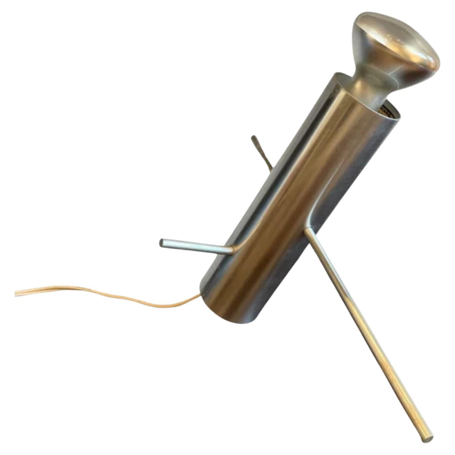 Adjustable Model R-60 “Cricket Lamp in Aluminum by Otto Wach, 1962 For ...