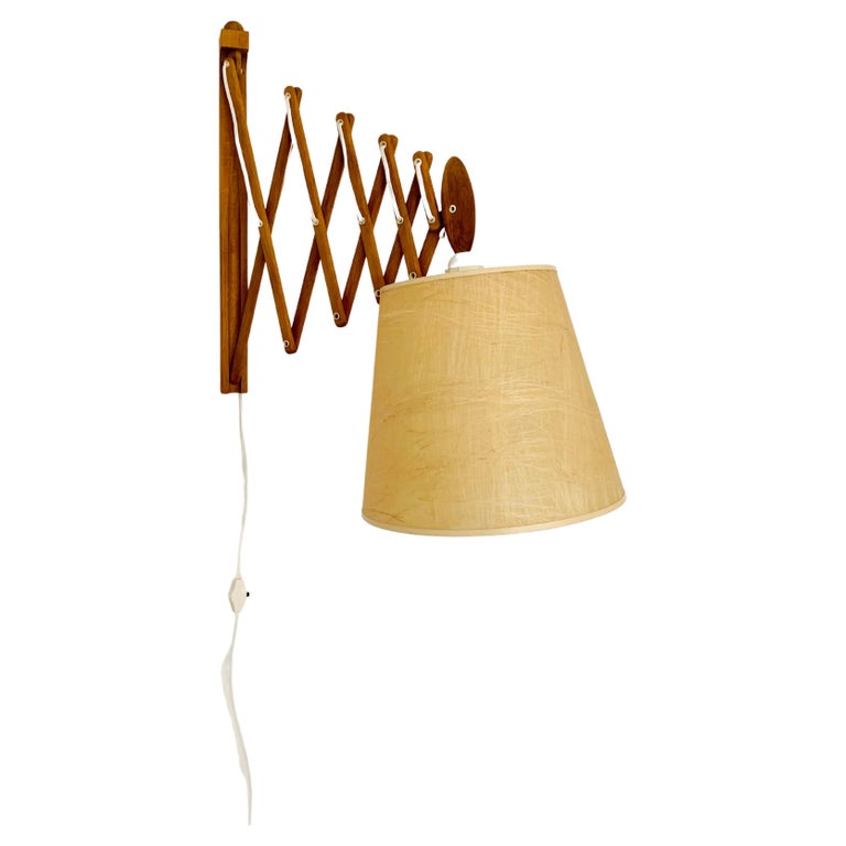 Adjustable oak wall lamp from Le Klint For Sale at 1stDibs