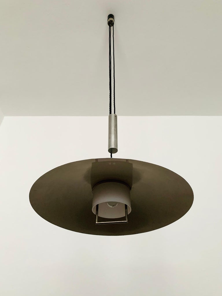 Adjustable Pendant Lamp with Counterweight For Sale at 1stDibs