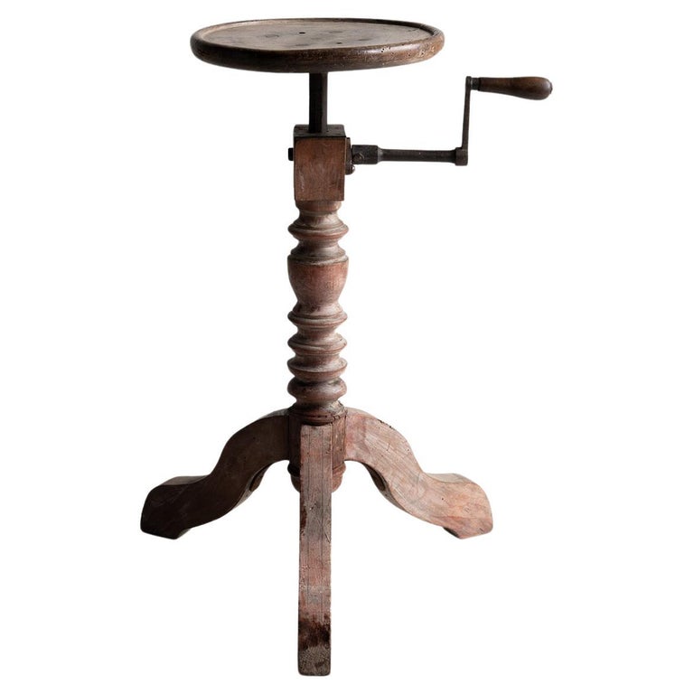 Adjustable Sculpture Stand, France, circa 1910 For Sale at 1stDibs