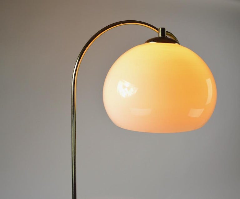 Adjustable Swing Arm Floor Lamp by Laurel at 1stDibs