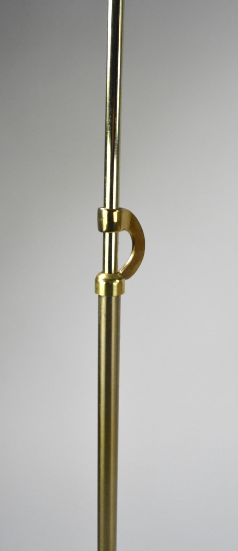Adjustable Swing Arm Floor Lamp by Laurel at 1stDibs