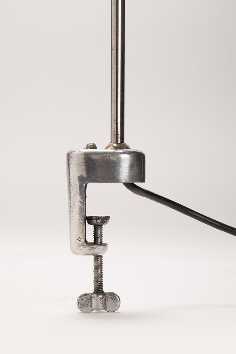 Adjustable Table Lamp with Clamp, France, 1930 For Sale at 1stDibs