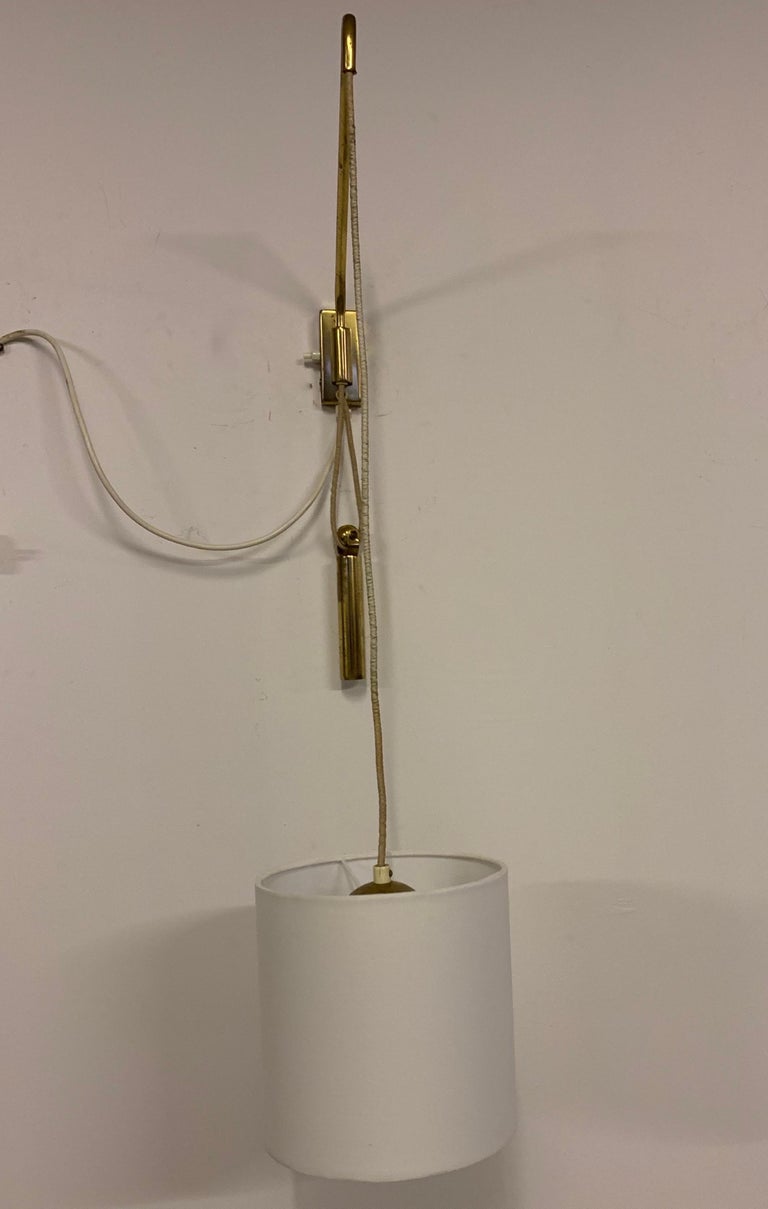 Adjustable Wall Light with Counterweight For Sale at 1stDibs