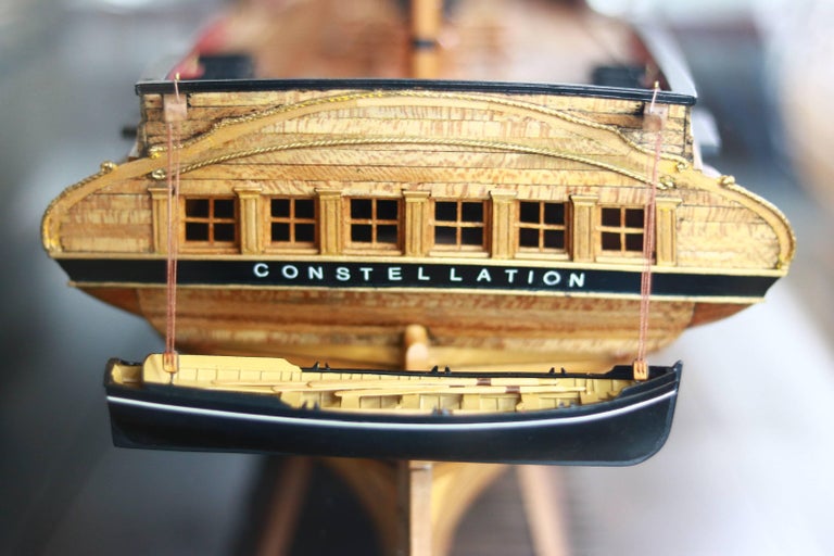 Admiralty Style Model "Constellation" of 1854 by Michael Costigliola ...