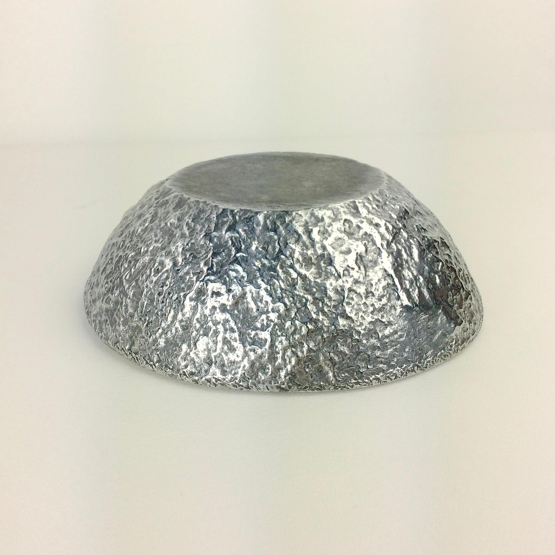 Ado Chale Signed Sculptural Cast Aluminum Vide-Poche, circa 1970 ...