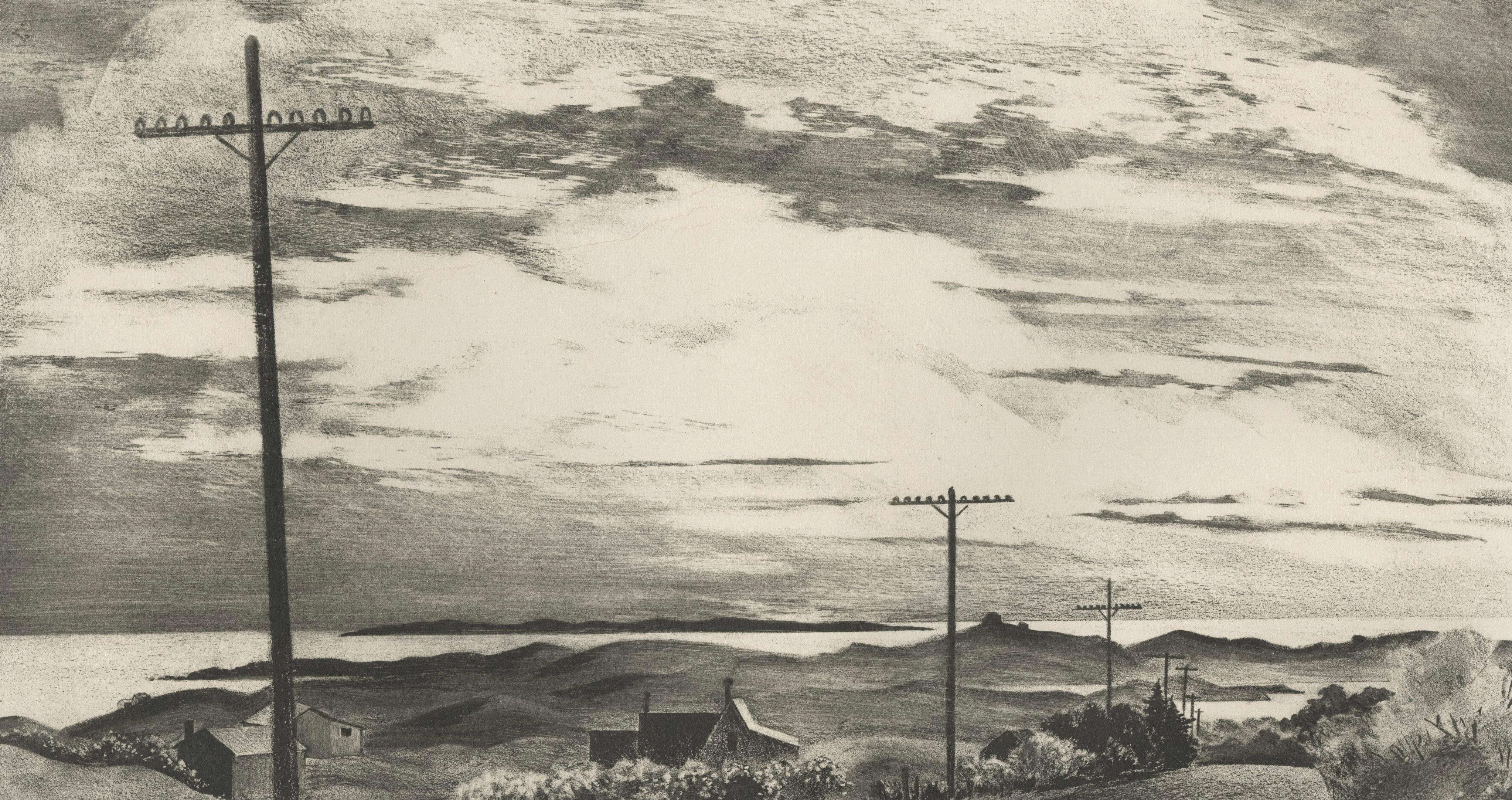 Adolf Dehn - Road to Gayhead (Martha's Vinyard) For Sale at 1stDibs ...