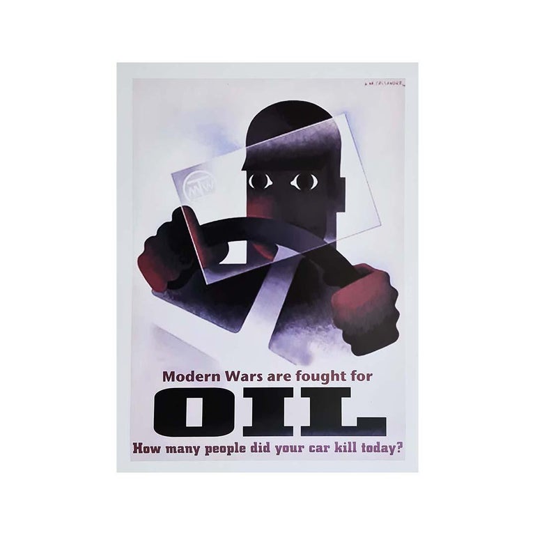 Original Poster How Many Did Your Car Kill Today ? Satyrical poster For ...