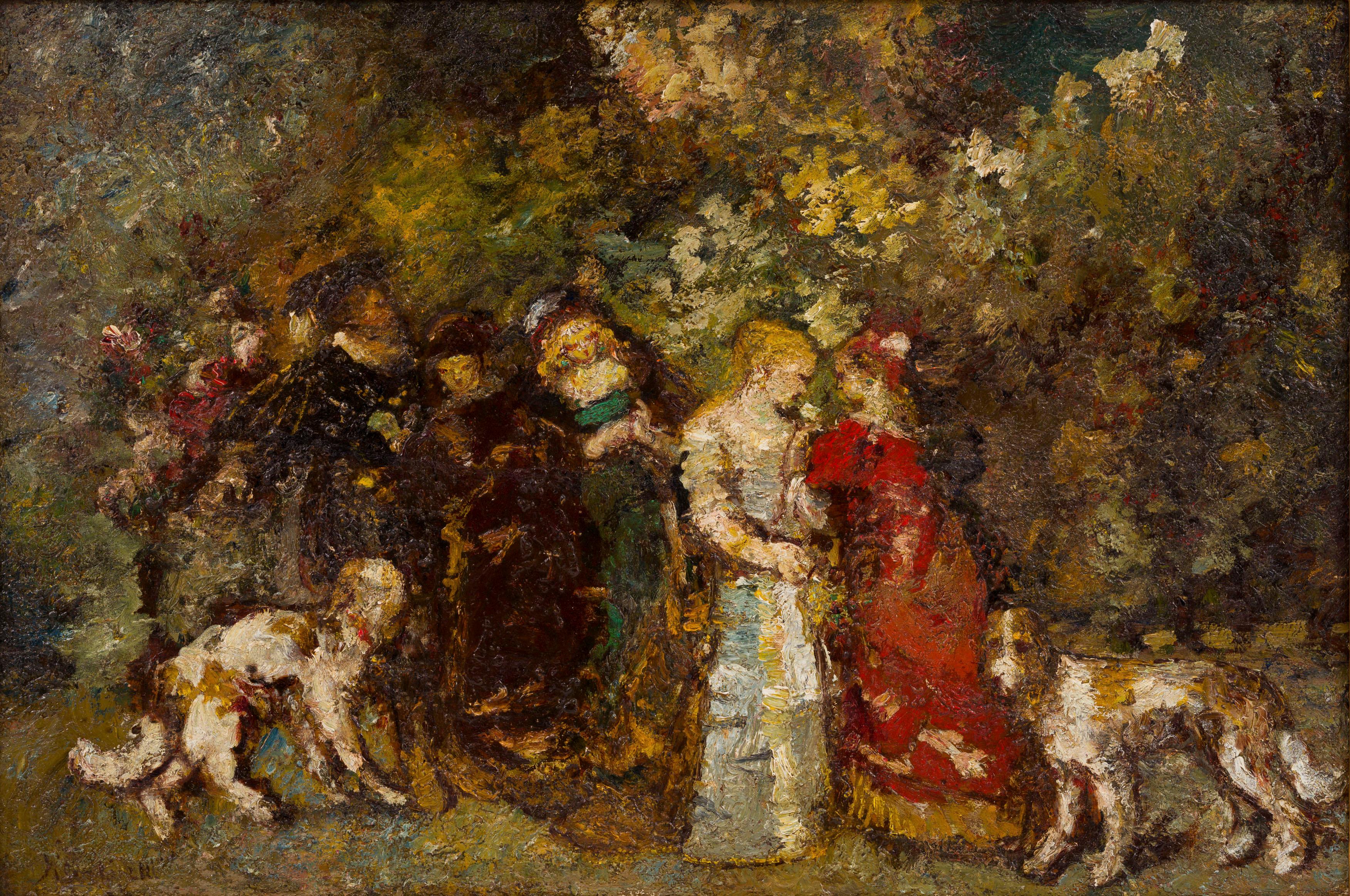 Eric Bransby - The Old Fiddler (Old Chris) at 1stDibs