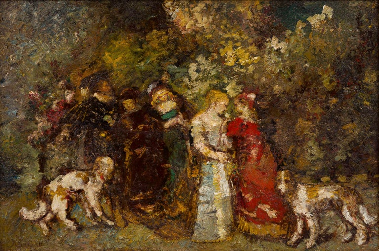 Adolphe Monticelli - The Love Letter, Monticelli (19th Century ...