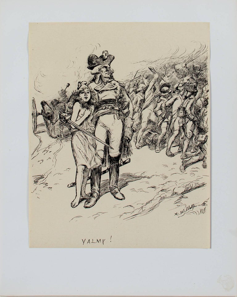 Adolphe Willette - "VALMY! (L'Estampe Moderne)," Print after Drawing by ...