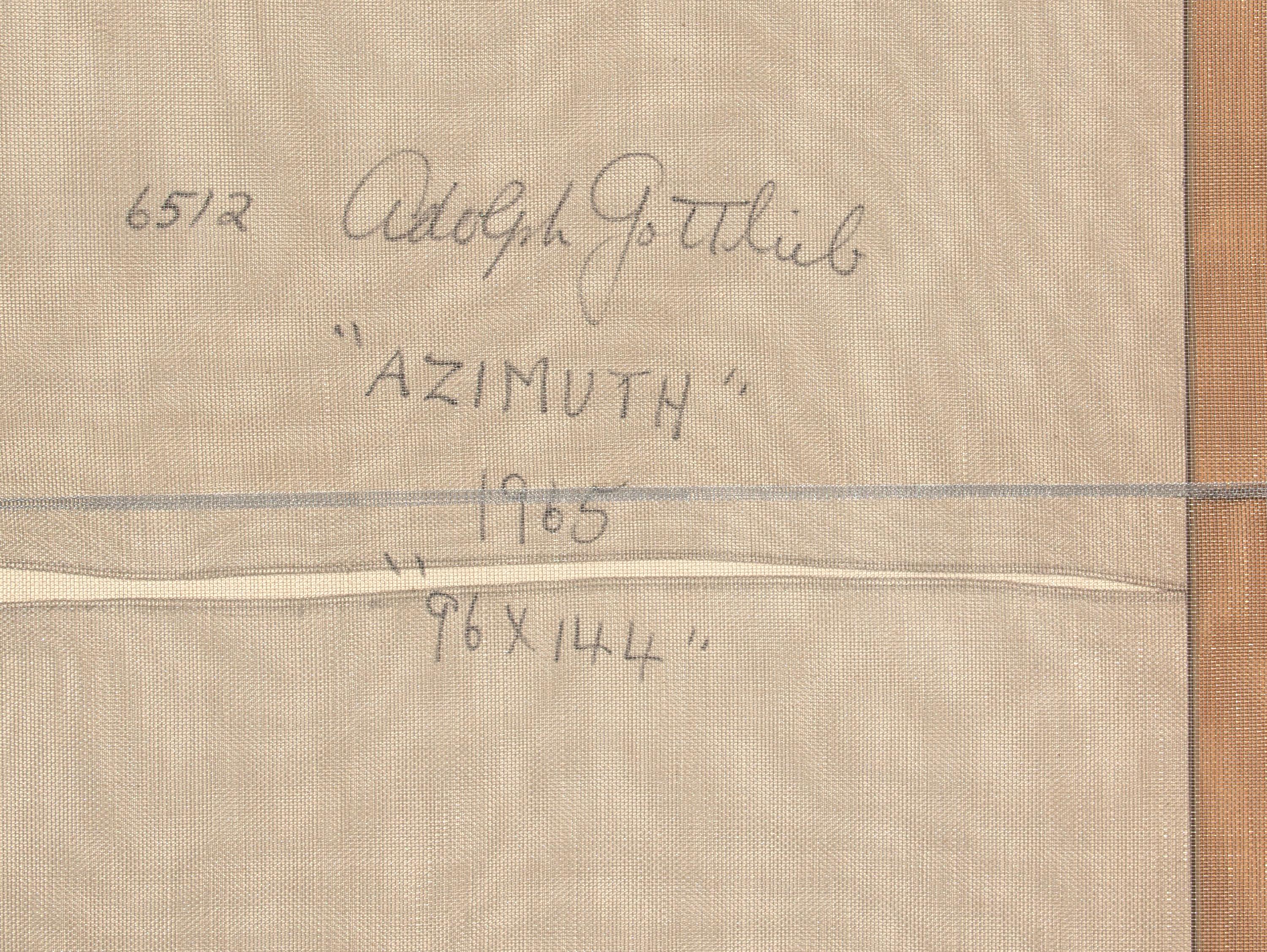 Adolph Gottlieb - Azimuth For Sale at 1stDibs | adolph gottlieb prints ...