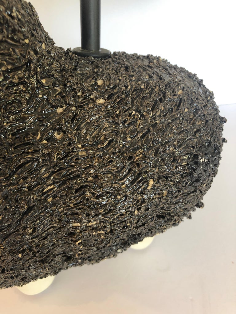 Adorable Handmade Black Ceramic Sheep Lamp For Sale at 1stDibs | sheep ...