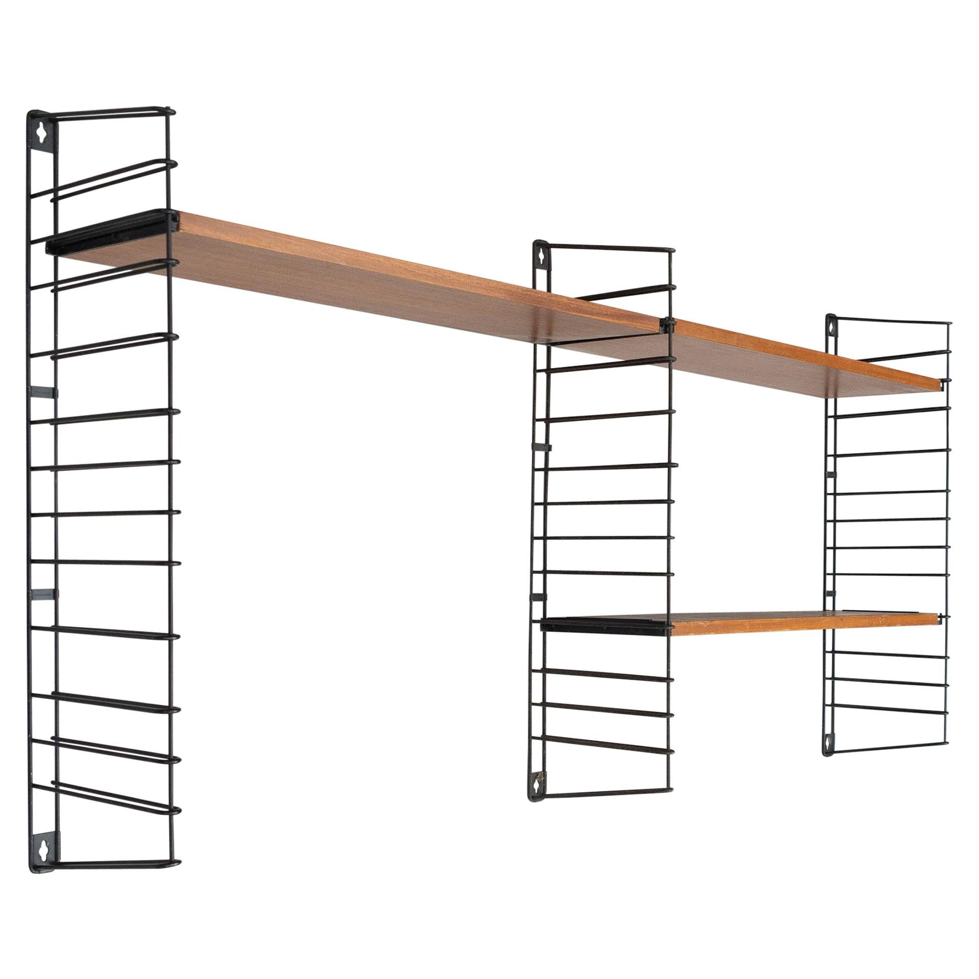 Adriaan Dekker for Tomado Two Modular Wall Hanging Shelves, 1958 For ...