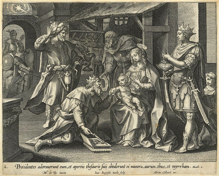 Adriaen Collaert - Gravure Adrian Collaert du 17ème siècle Martin de ...