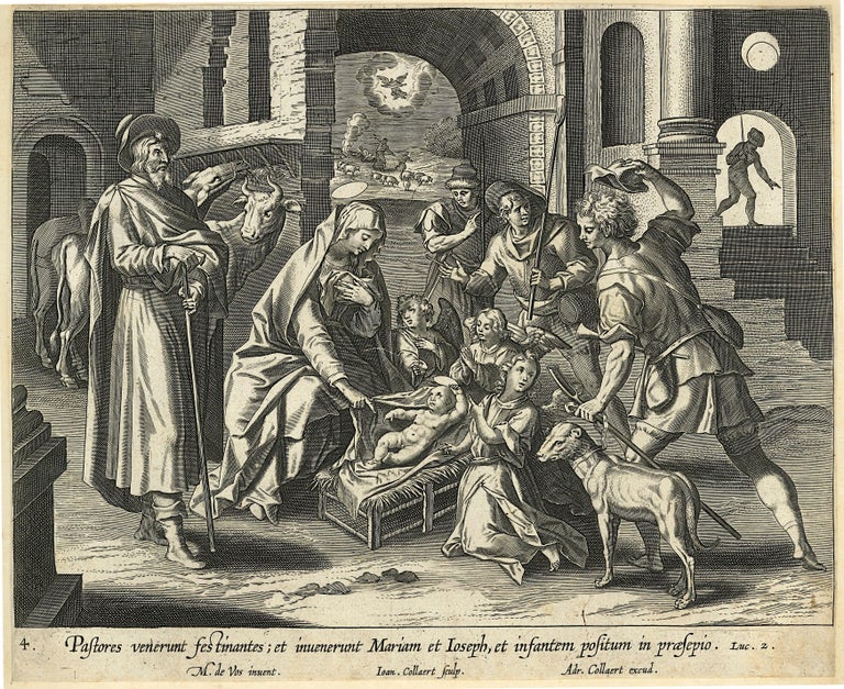 Adriaen Collaert - Adrian Collaert early engraving Martin de Vos ...