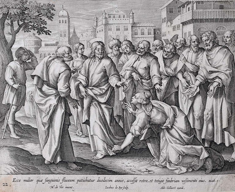 Adriaen Collaert - Adrian Collaert Martin de Vos 17th Century engraving ...