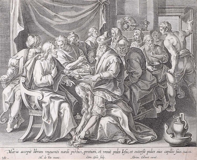 Adriaen Collaert - Adrian Collaert Martin de Vos 17th Century Engraving ...