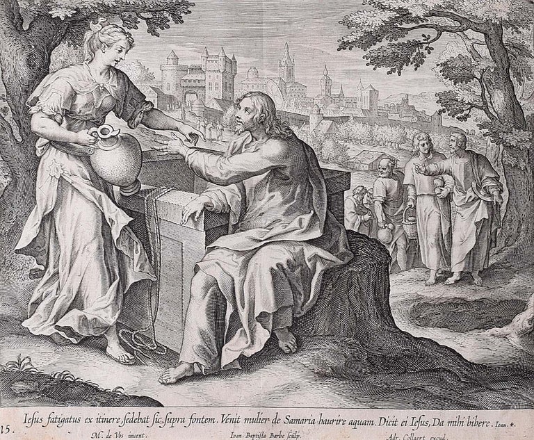Adriaen Collaert - Adrian Collaert Martin de Vos 17th Century Engraving ...