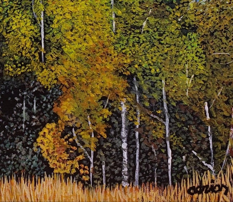 Adrian Bangerter - Mountain Rainbow, Painting, Acrylic on MDF Panel For ...