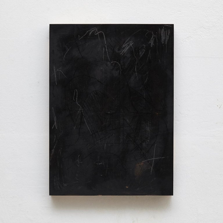 Adrian Contemporary Abstract Painting on Wood, 2017 For Sale at 1stDibs