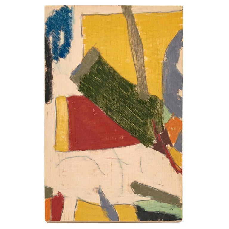 Adrian Contemporary Abstract Painting on Wood, 2019 For Sale at 1stDibs